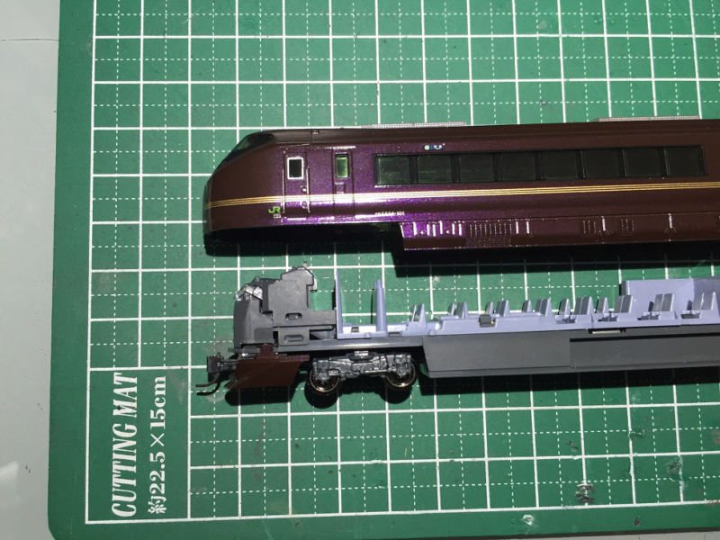 E655系「なごみ」 クロとクモロのカプラー加工 KATO 10-1123 | NGaugeJP - Nゲージインフォメーションサイト | 鉄道模型Nゲージ情報サイト（鉄道模型の最新情報が満載）