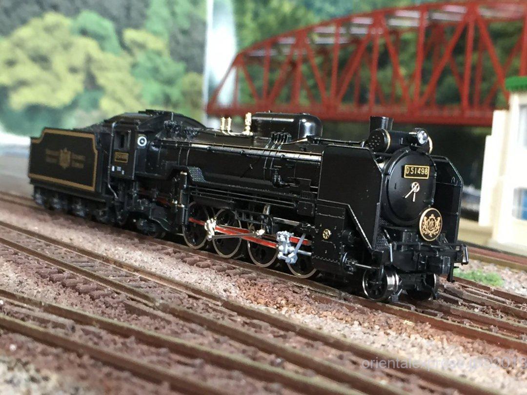 D51 498号機オリエントエクスプレス’88仕様が入線しました。KATO 2016-2 | NGaugeJP - Nゲージインフォメーションサイト | 鉄道模型Nゲージ情報サイト（鉄道模型の ...