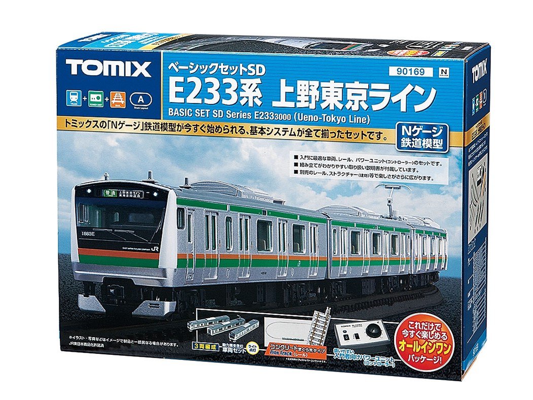 TOMIX ベーシックセットSD E233系上野東京ライン 品番:90169 | NGaugeJP - 横濱模型