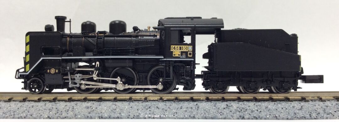 KATO C56 150 上諏訪機関区 ゼブラ塗装 京都駅店特製品 #kato | NGaugeJP - Nゲージインフォメーションサイト