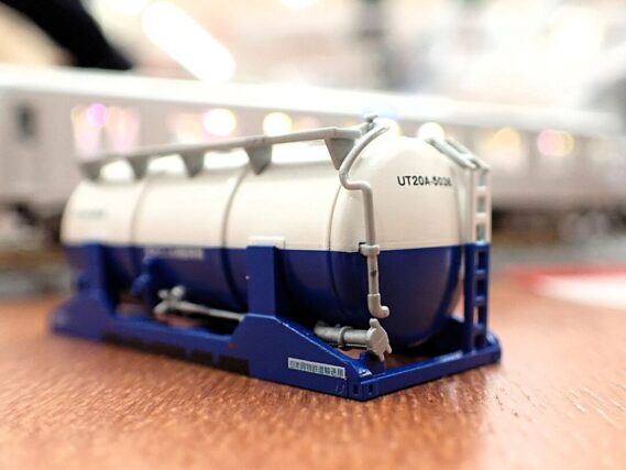 20ft タンクコンテナ UT20Aタイプ MCLC(緑白カラー)(車番5091・5092) 品番：8541 鉄道模型 ポポンデッタ(POPONDETTA) | NGaugeJP - 横濱模型